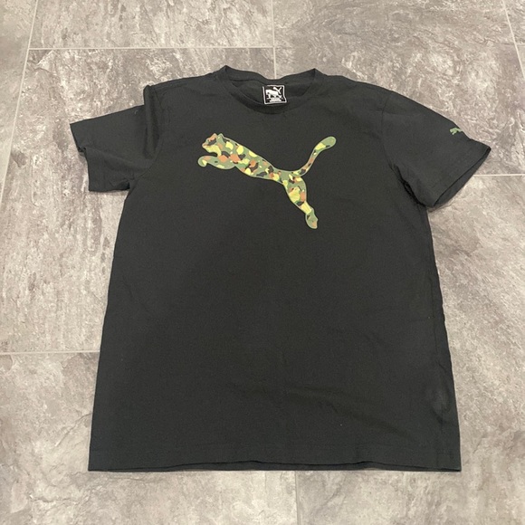 Puma | Shirts | Puma Black Tee Shirt | Poshmark